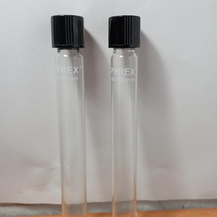 Jual tabung reaksi ulir with cap / tutup pyrex 18 ml - Kota Bandung ...