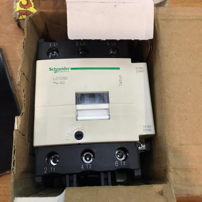 Jual CONTACTOR SCHNEIDER 3P 80A 48V LC1D80E7 - Jakarta Pusat - HOKINDO ...