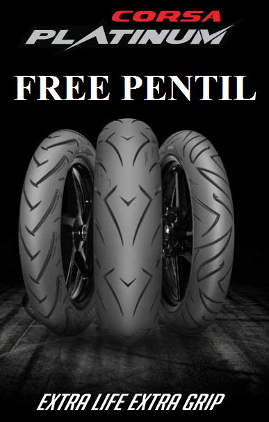 Jual Ban Corsa R99 100/80-14 Tubeless Ban Motor Corsa Platinum Ring 14 ...