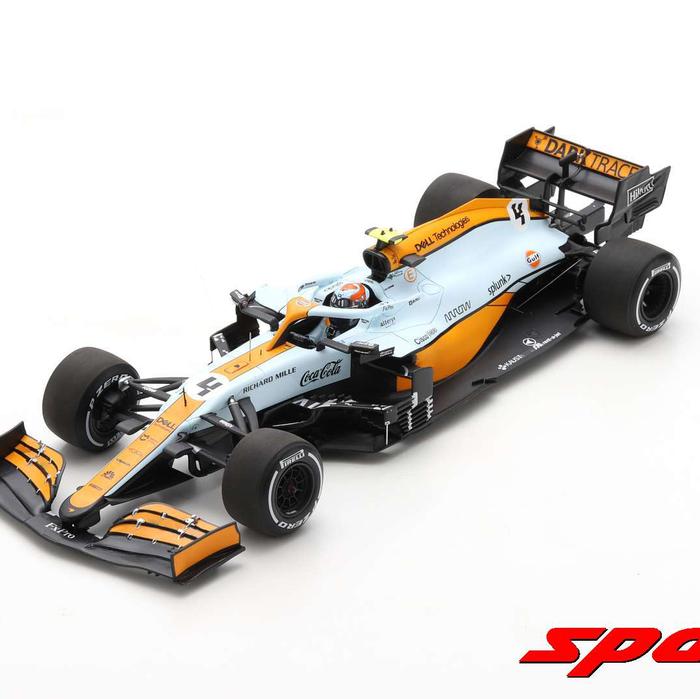 Jual Spark 1:18 Mclaren MCL35M Lando Norris Monaco F1 GP 2021 Gulf ...