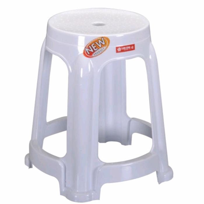 Jual LION STAR : PALMA ROUND STOOL BANGKU BASO TINGGI BUNDAR PLASTIK G ...