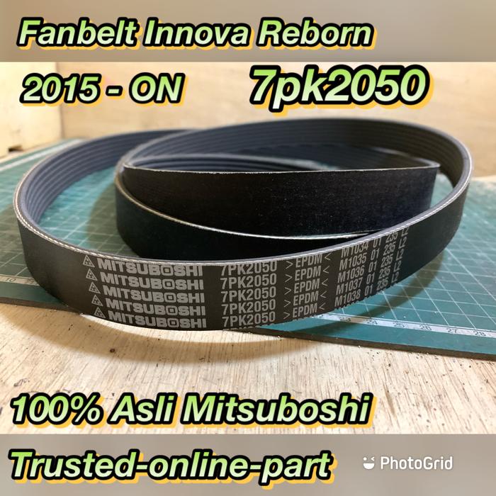 Jual Fanbelt Innova Reborn Diesel 7pk2050 100% Asli Mitsuboshi - Kota ...