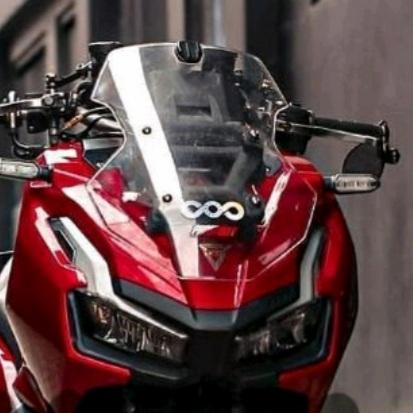 Jual Visor Windshield Honda ADV 150 model Ori Original Smoke Rayben ...