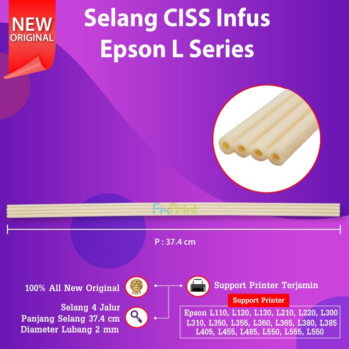 Jual Selang Printer Epson L110 L120 L130 L210 L220 L300 L310 L350 L360 ...