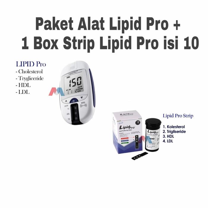 Jual Alat Lipid Pro Cek Cholesterol HDL LDL Trigliserida Lipid Pro ...