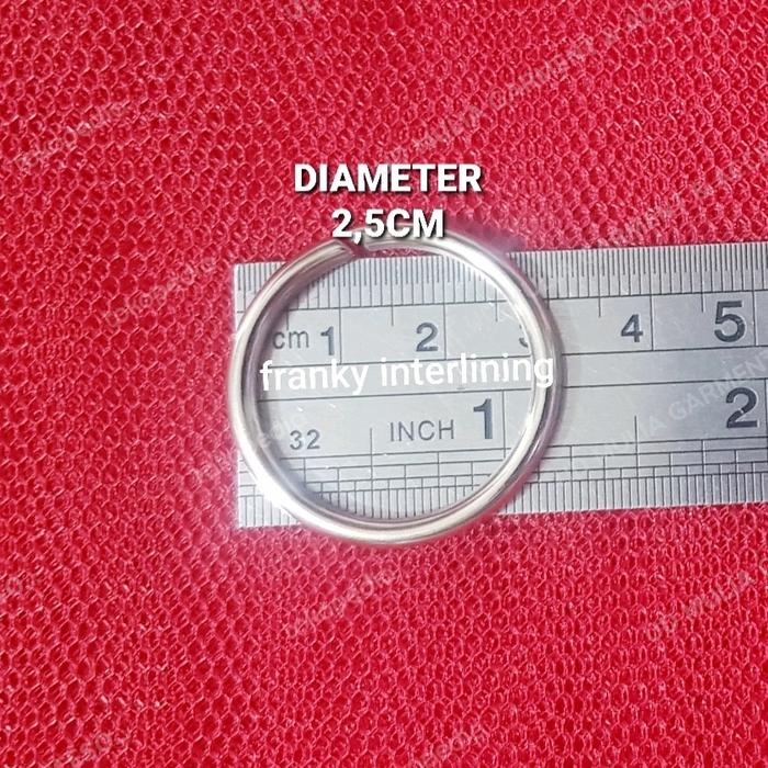 Jual RING STAINLESS BULAT TEBAL & KUAT HARGA PER LUSIN - DIAMETER 2CM ...