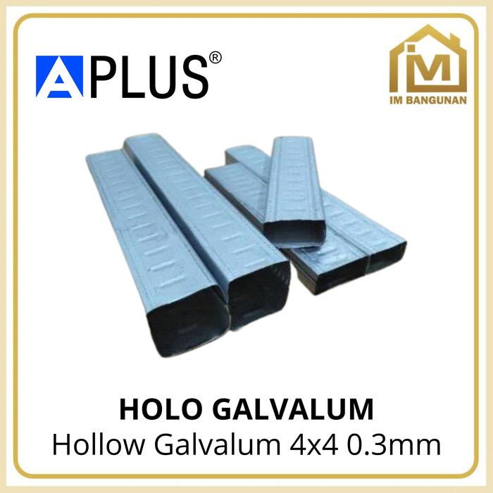 Jual Hollow Galvalum 4x4 0.30 / Hollow Flafon 4x4 0.30 - Kota Bekasi ...