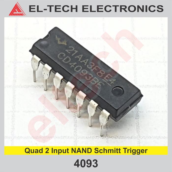 Jual CD4093 HCF4093 HEF4093 MC14093 TC4093 4093 14093 CD HCF HD HEF MC ...