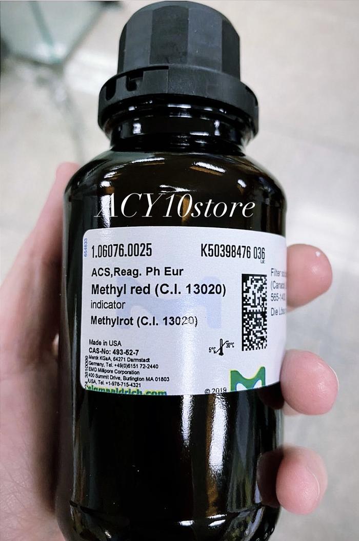 Jual MERCK 1.06076.0025 Methyl Red ( C.I. 13020) Indicator ACS 25g ...