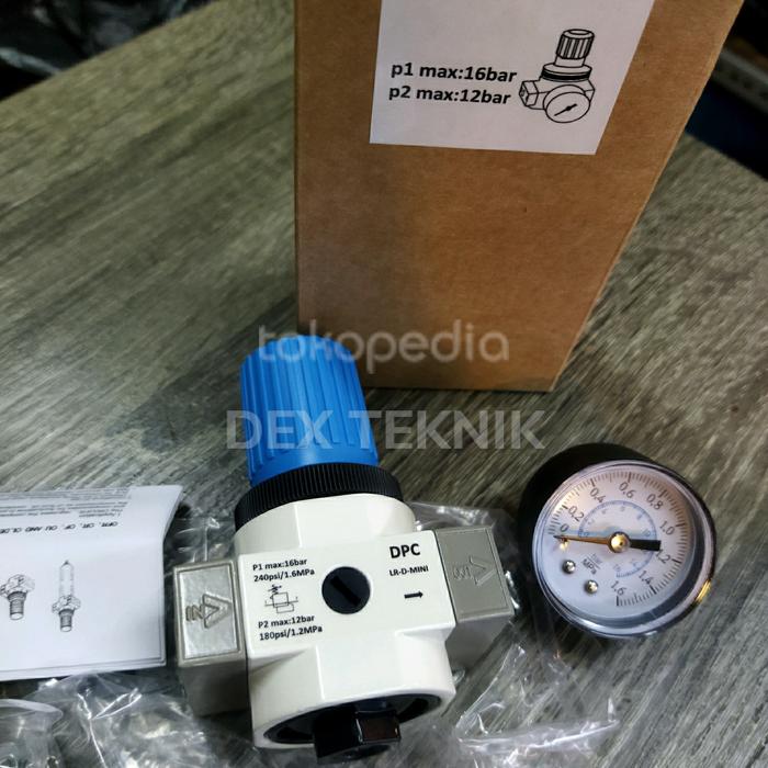 Jual Air Regulator DPC ( Equiv. FESTO ) Type : LR-1/4-D-MIDI - Jakarta ...