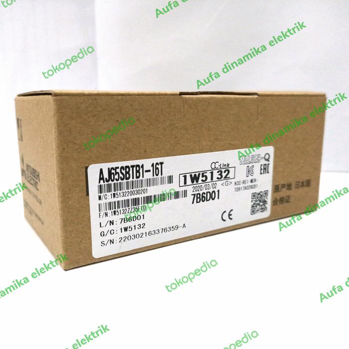 Jual AJ65SBTB1-16T cc link aj65sbtb1 16t plc mitsubishi - Kab. Bogor ...