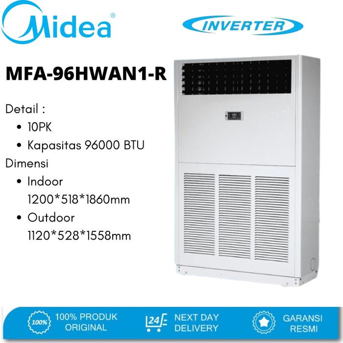 Jual Midea Ac Standing Floor 10pk Mfa-96hwan1 Di Seller Shin Store - Cengkareng Timur, Kota ...
