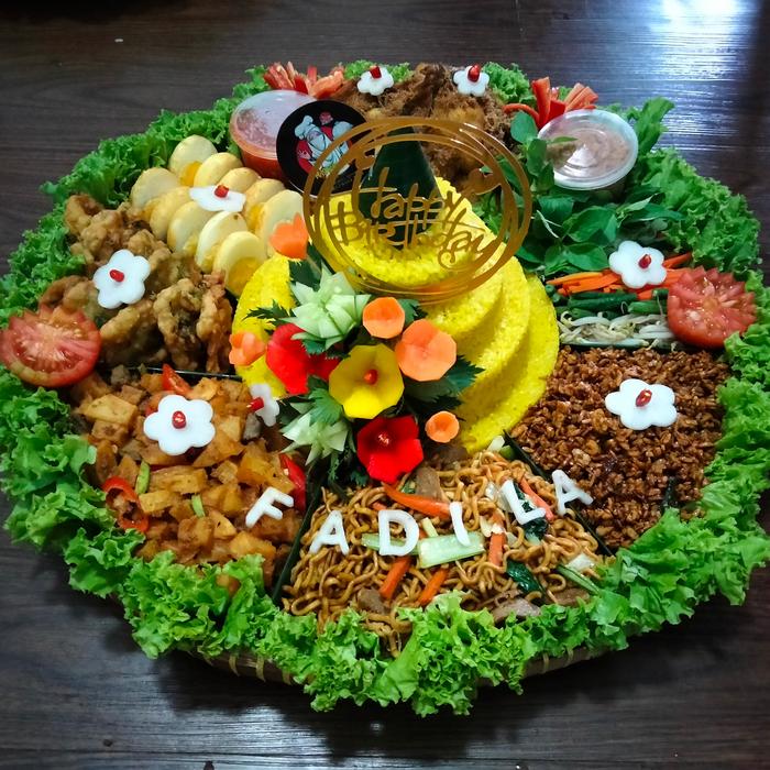 Jual nasi tumpeng besar 15 porsi Jakarta Timur - Kota Depok - Dapoer Umma 2 (Premium) | Tokopedia
