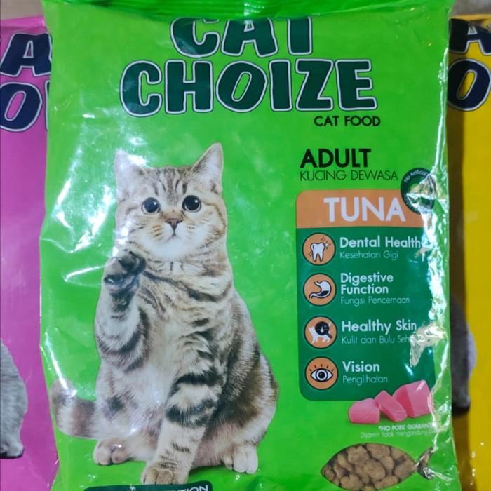 Jual Cat Choize Adult TUNA Makanan Kucing DEWASA, CET COIS, CAT COIS ...