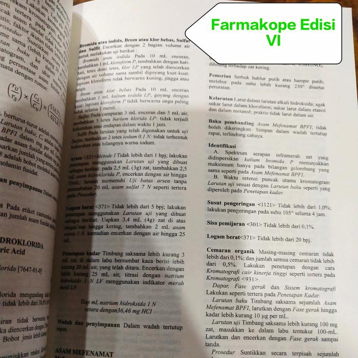 Jual Buku Paket Farmasi Farmakope Indonesia Edisi Vi 6tahun 2020 Mims ...