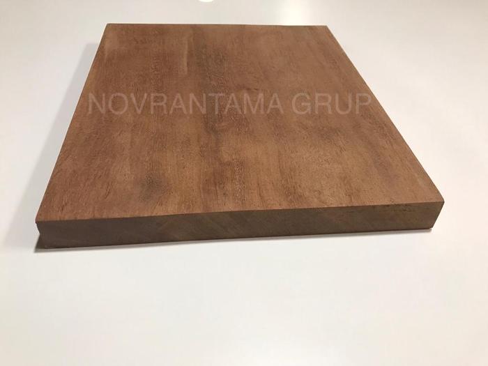 Jual papan kayu solid lebar 20cm panjang 100cm kamper meranti merbau ...
