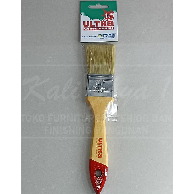 Jual ACE Oldfields Kuas Cat Ultra White Brush Ready 1" sampai 4" Bulu ...