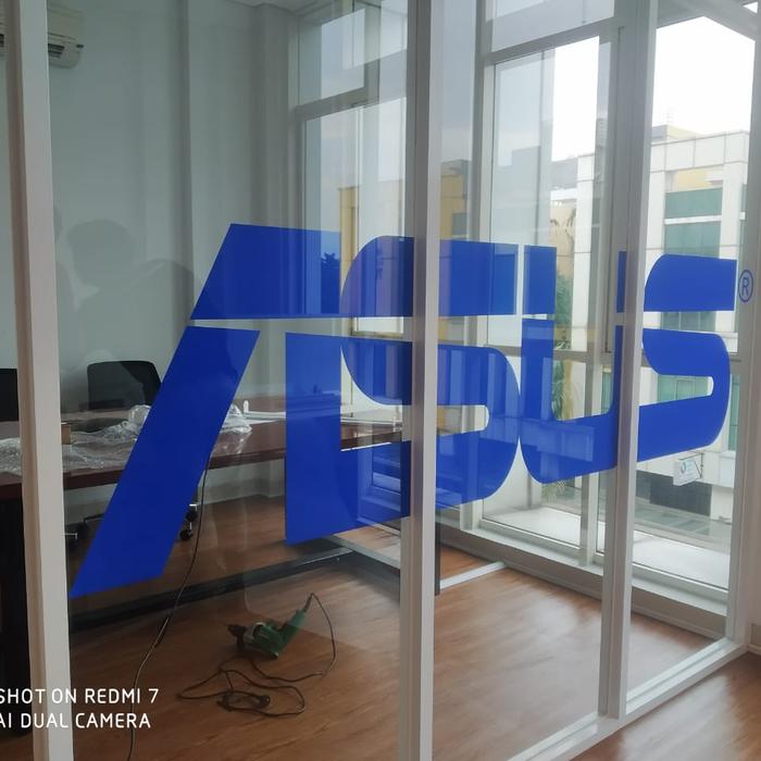 Jual CUTTING STICKER SATUAN LOGO UNTUK KACA PINTU KANTOR - Kota ...