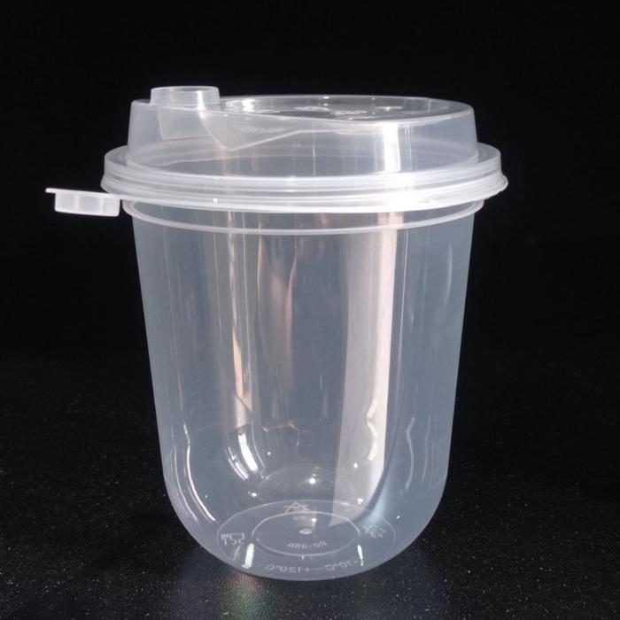 Jual CUP PP INJECTION OVAL 380 ML/GELAS PLASTIK TRANSPARANT - Kota Tangerang - Kitkan.id | Tokopedia