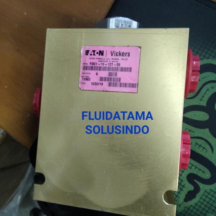 Jual Flow Divider Hydraulic Eaton Vickers FDC1-16-12T-55 - Jakarta ...