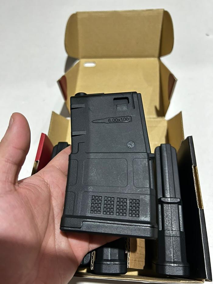 Jual mag ares amoeba m4/m16 midcap short magazine 100rds black aeg ...