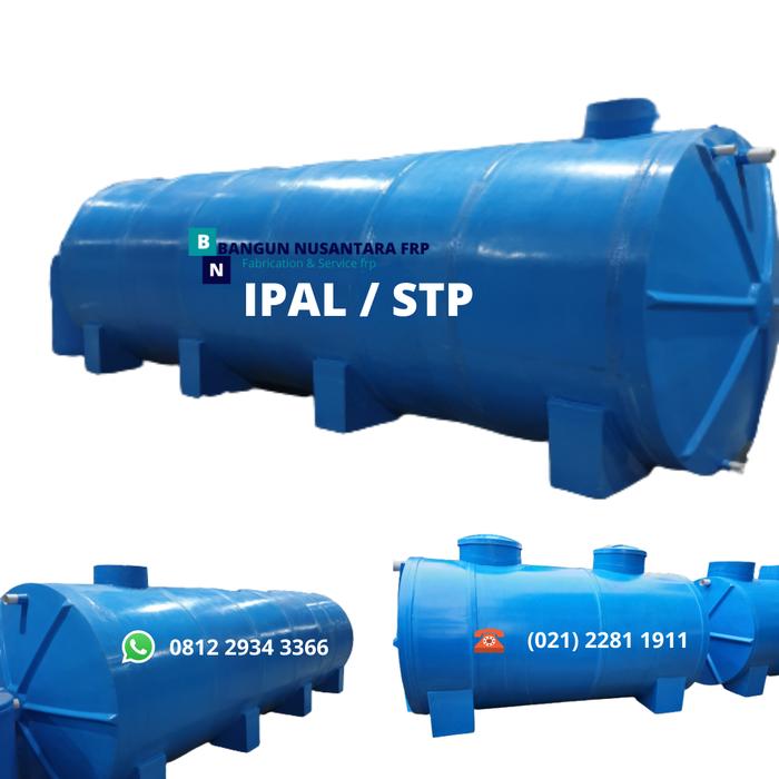 Jual tangki IPAL / STP frp untuk pengolahan limbah,domestik,medis dan ...