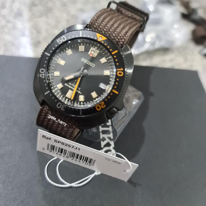 Jual Seiko Prospex Turtle SPB257J1 / SPB257 Black Series Limited ...