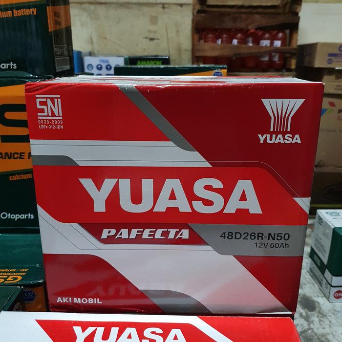 Jual Aki Basah Mobil Yuasa N50 - Kota Pekanbaru - Pasifik Jaya | Tokopedia