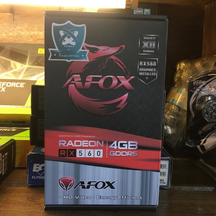 Jual VGA AFOX RX 560 ATI AMD RADEON 4GB DDR5 Dual Fan - Kota Samarinda ...