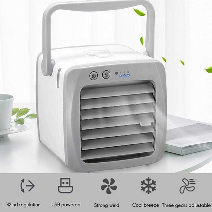 Jual ac mini portable kipas cooler pendingin ruangan mini ac usb port ...
