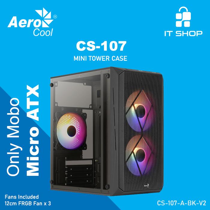 Jual Aerocool Casing CS-107 V2 - Kota Malang - IT-SHOP-ONLINE | Tokopedia