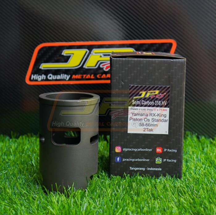 Jual JP carbon liner boring RX KING bahan SEMI CARBON RACING 318 HV ...