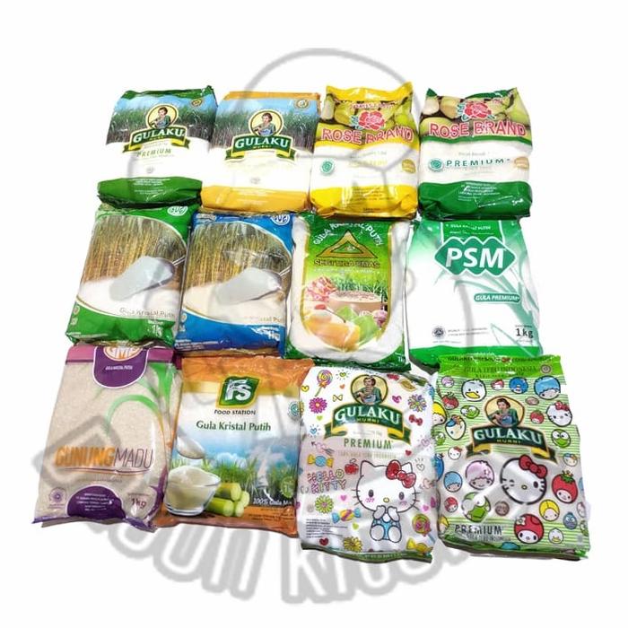 Jual Gula Pasir 1 Kg Gulaku, GMP, Rose Brand, FS, dll - ROSEBRAND ...