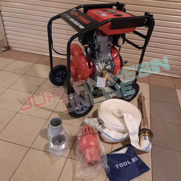 Jual Pompa Pemadam Kebakaran Diesel Komplit Fire Pump Tsuzumi FP90ES ...