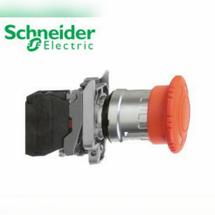 Jual Emergency Stop Switch XB4BS542 Schneider Push Button XB4-BS542 ...
