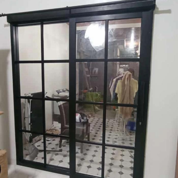 Jual pintu sliding alumunium hitam - Kota Depok - Asa Jaya Aluminium ...