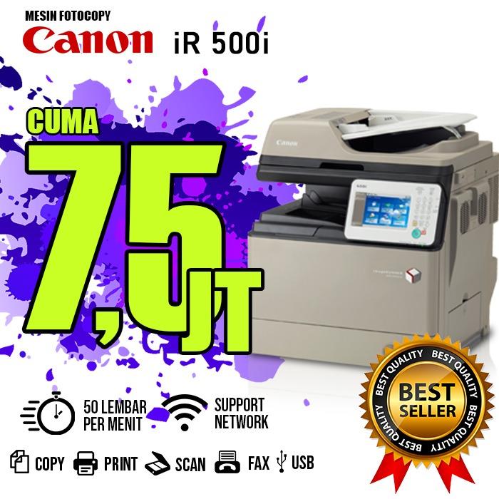 Jual Mesin fotocopy Portable Hitam Putih Scan Warna A4 Canon iRA500i ...