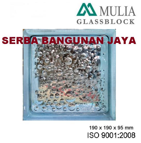 Jual MULIA GLASS BLOCK BUBBLE 1 DUS 190 X 190 X 95 mm - Kota Bandung ...