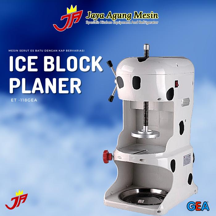 Jual SMALL ICE BLOCKER PLANER GEA ET-118 MESIN ES SERUT - Kota Surabaya ...