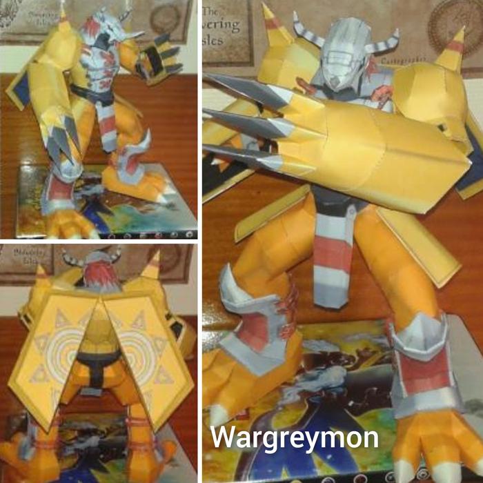 Jual Papercraft Digimon Wargreymon - Kota Tangerang Selatan - Hobby ...