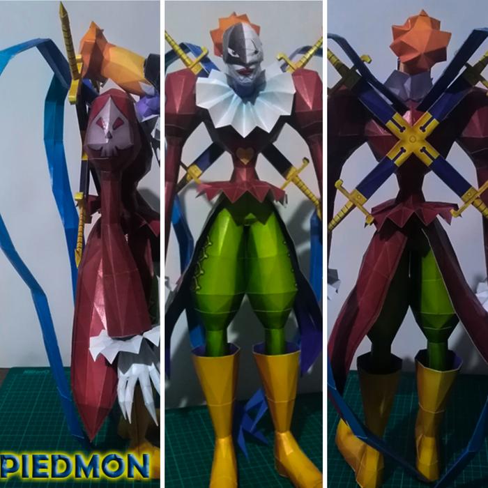 Jual DIY Papercraft Digimon Piedmon - Kota Tangerang Selatan - Hobby ...