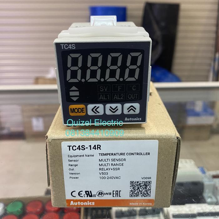 Jual Temperature Controller TC4S-14R 100-240VAC Autonic - Jakarta Pusat ...