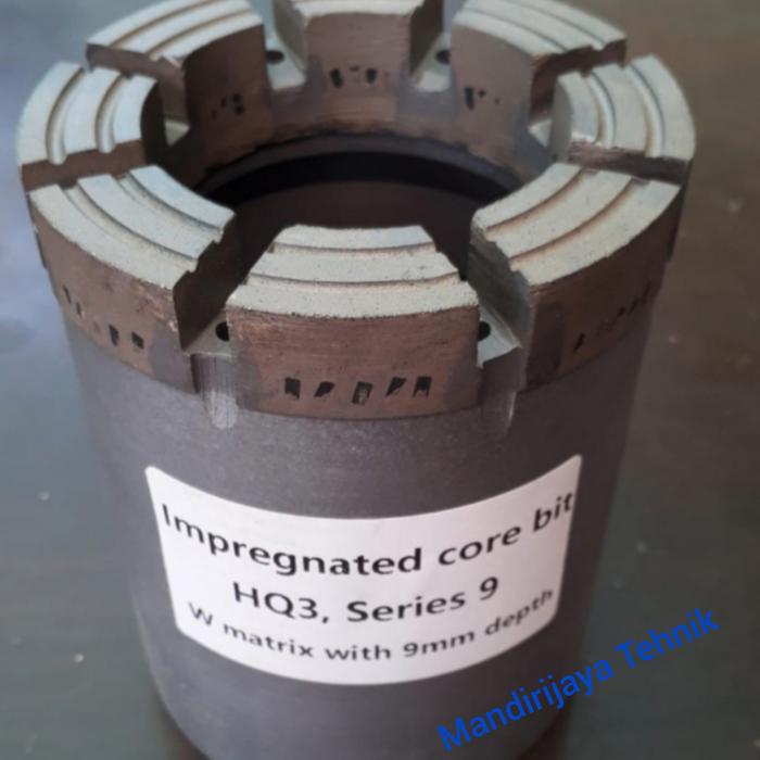 Jual CORE BIT HQ3 Impregnated serie 9 uk.HQ3 BIT ID 61,1 mm &BIT OD 95 ...