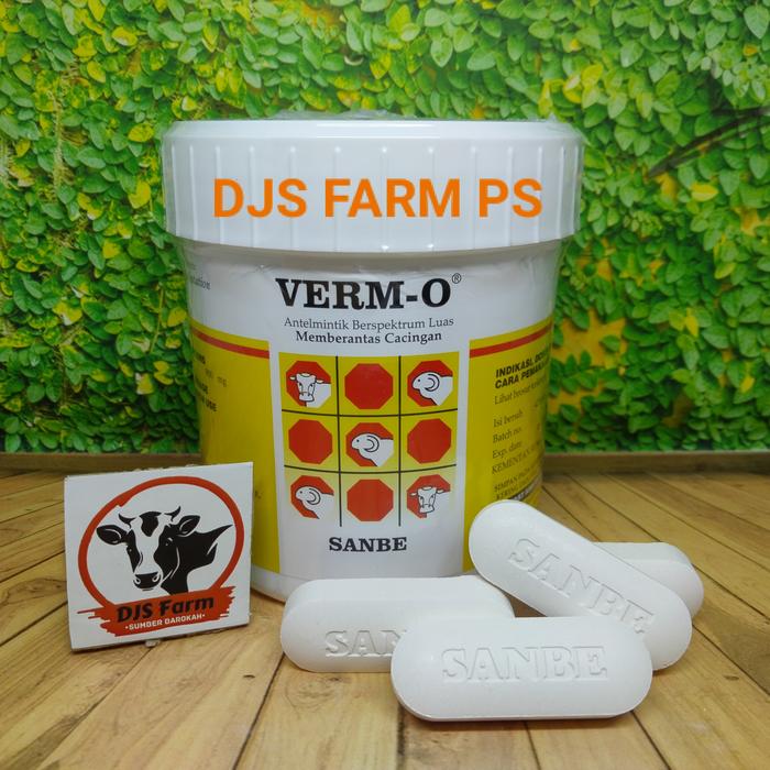 Jual Verm O Bolus Sanbe Obat Cacing Hewan Ternak Sapi Kuda Domba ...