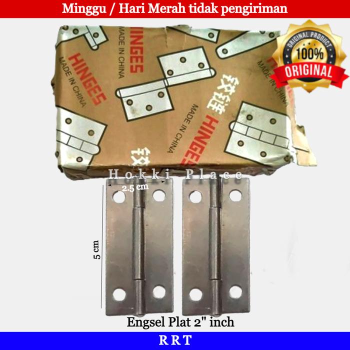 Jual ENGSEL TIPIS BESI RRT 2 INCH ENGSEL LACI LEMARI. - 2.5" inch ...