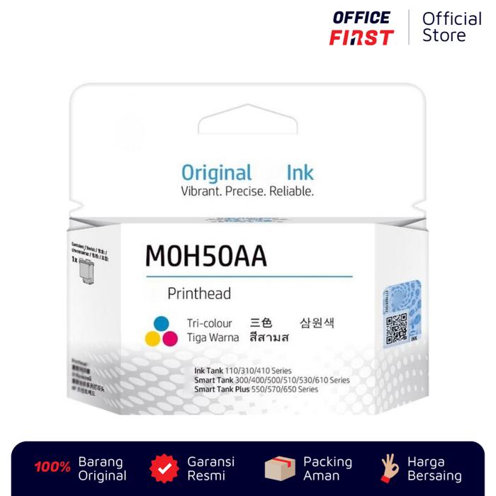 Jual HP Print Head M0H50AA Tri Color Warna Printhead Ink Tank Smart ...