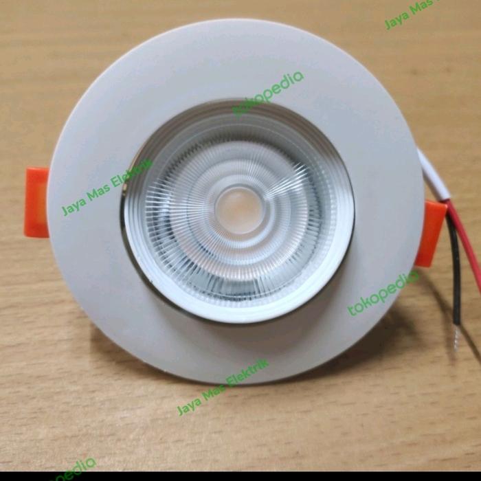 Jual Lampu Downlight LED 3w 3 watt Sorot Spot Tanam Plafon COB Slim - Putih - Jakarta Pusat ...