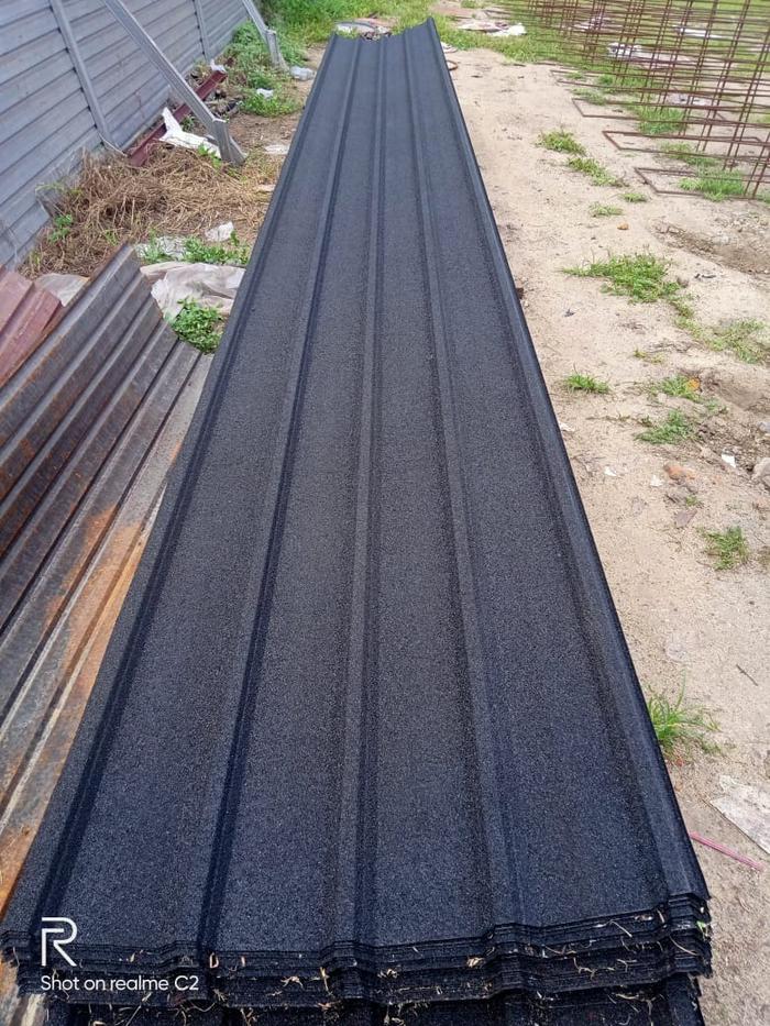 Jual Atap Spandek Pasir 0,30 mm x 800 mm | Panjang 3M 4M 5M 6M - Hitam ...