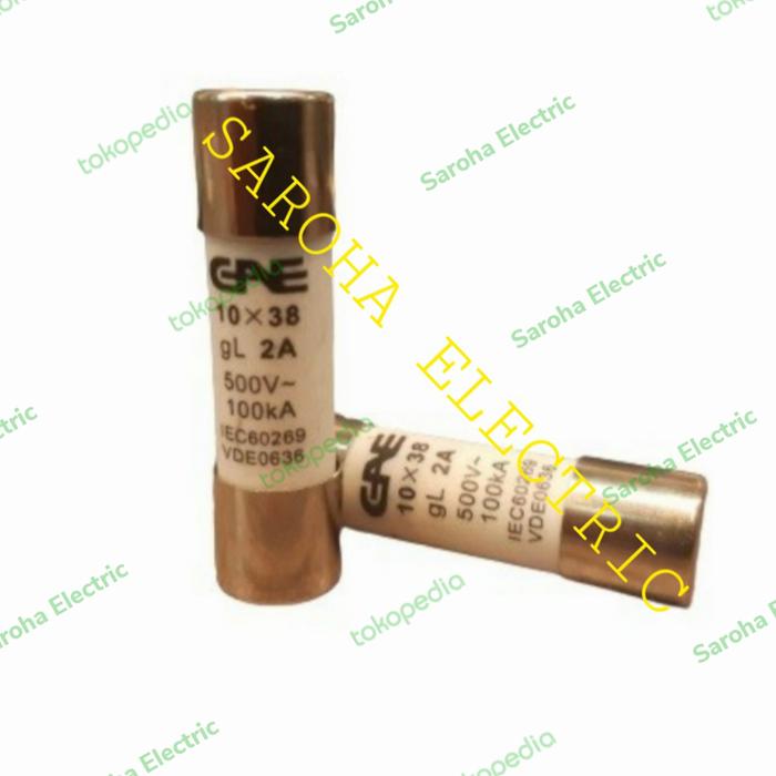 Jual Fuse Keramik GAE 10x38 gL 12A 500V 100kA GAE Germany 10×38 12A ...