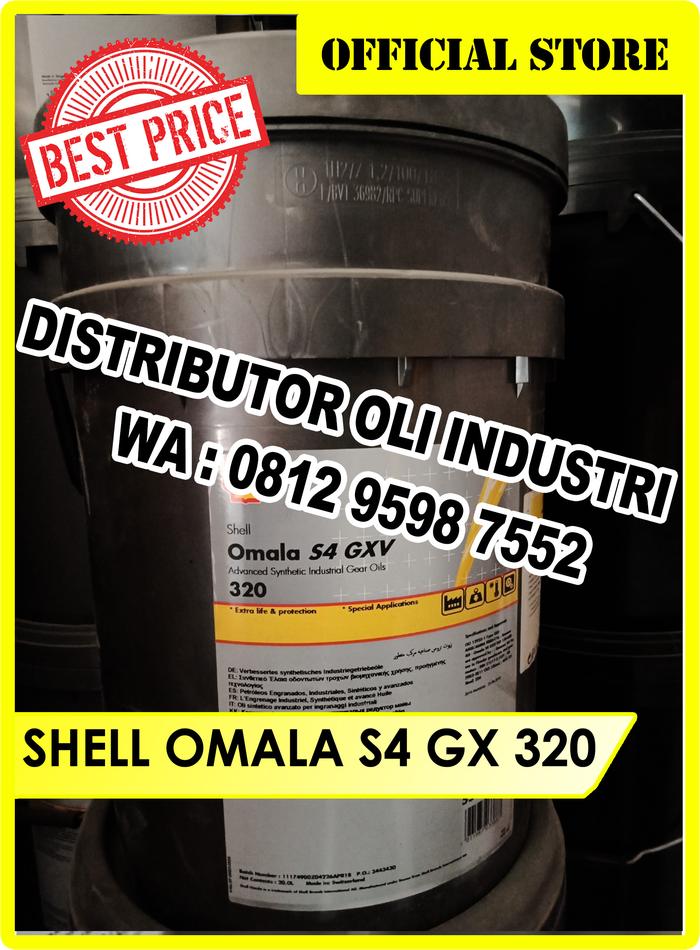 Jual SHELL OMALA S4 GX / GXV 320 ( Gear Oil PAO - 20 Liter ) - Kota ...